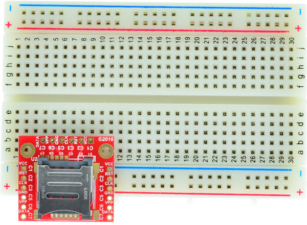 SIMµ-H-BO-V1A Micro SIM card socket breakout board (Hinged Type) – eLabBay