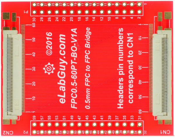 FPC0.5-60PT-BO-V1A-50PIN 0.5mm 50 pin FPC to FPC bridge breakout board ...