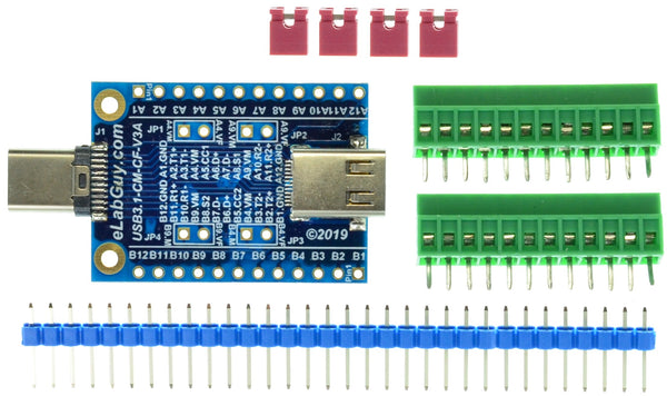 USB3.1-CM-CF-V3A, USB 3.1 Type C Male to Female pass through adapter ...